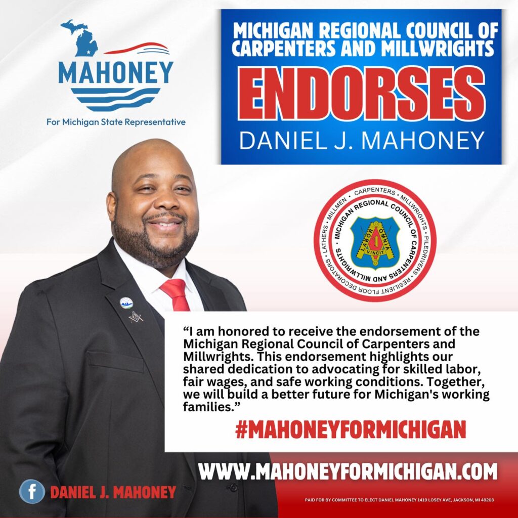 For Michigan State Representative - Mahoney For Michigan 2024